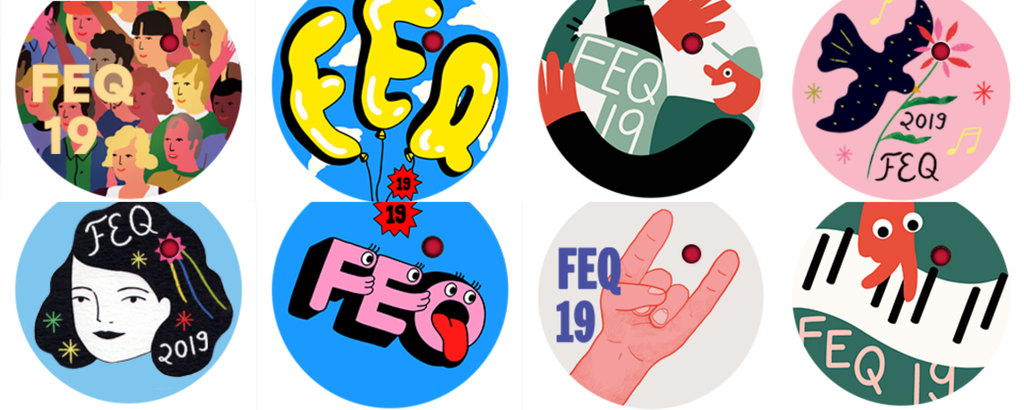 De nouveaux macarons pour le FEQ | Actualité en arts visuels | Voir.ca